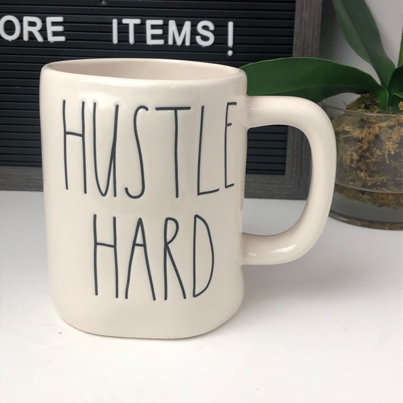 Rae Dunn | Other | Rae Dunn Hustle Hard Mug | Poshmark
